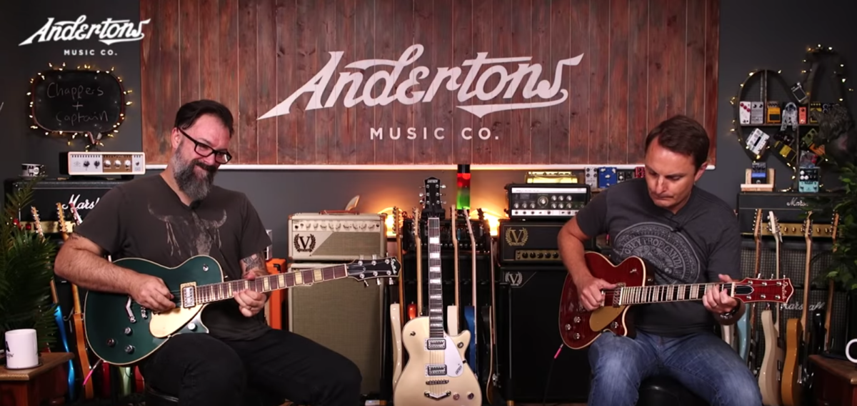 Andertons Take Gretsch Jets For A Spin – Gretsch Guitars News