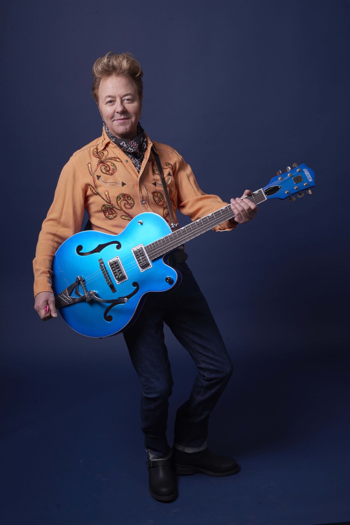 Brian Setzer Talks ‘40’ Years of Stray Cats with ‘Guitarist’ – Gretsch ...