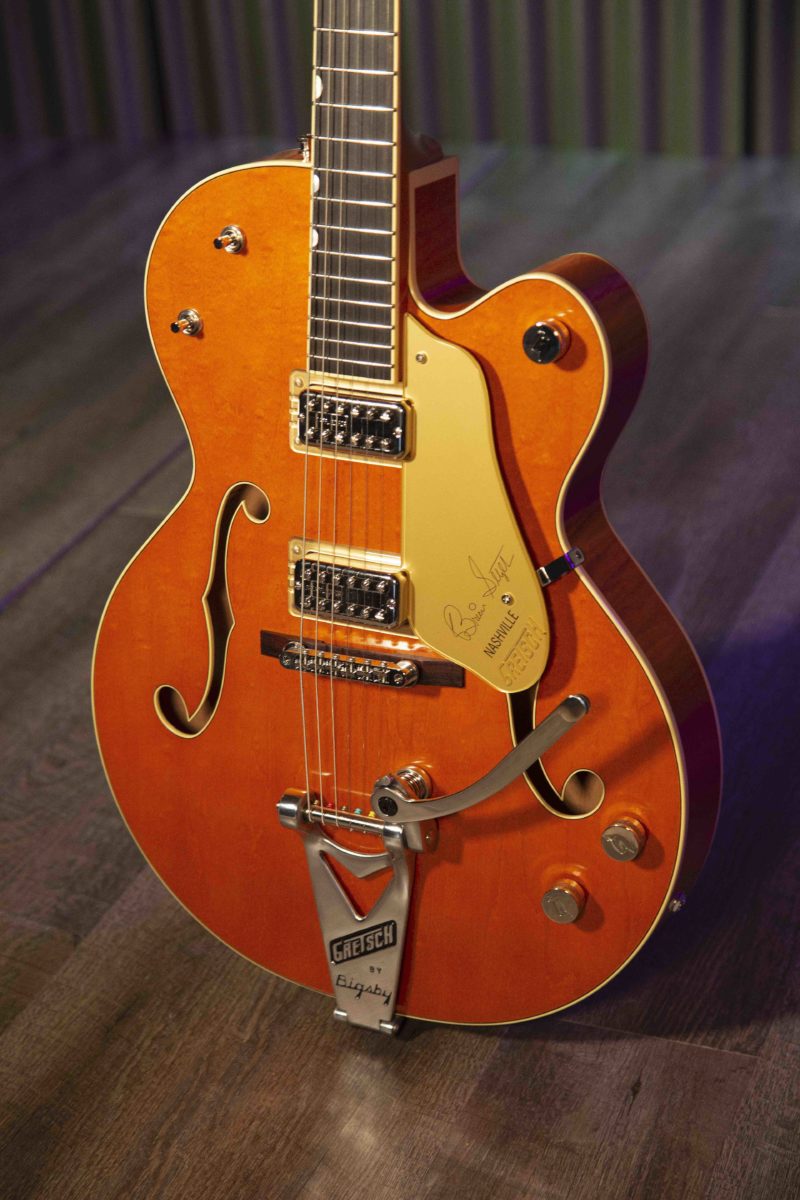Gretsch G6120T-BSSMK Brian Setzer ‘Smoke’ Crowned Best ‘Semi-Solid’ by ...